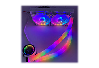 Liquid CPU cooler with ARGB lighting | Global Sources