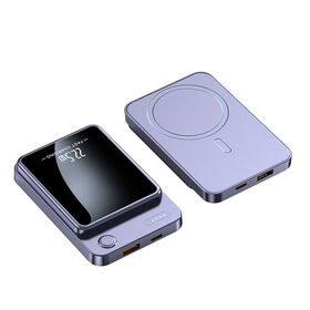 10000mAh MagSafe power bank with LED indicator | Global Sources