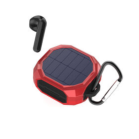 Noise-canceling earbuds with solar charging case | Global Sources