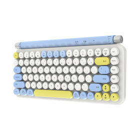 Typewriter-style keyboard with BT, 2.4GHz connectivity | Global Sources