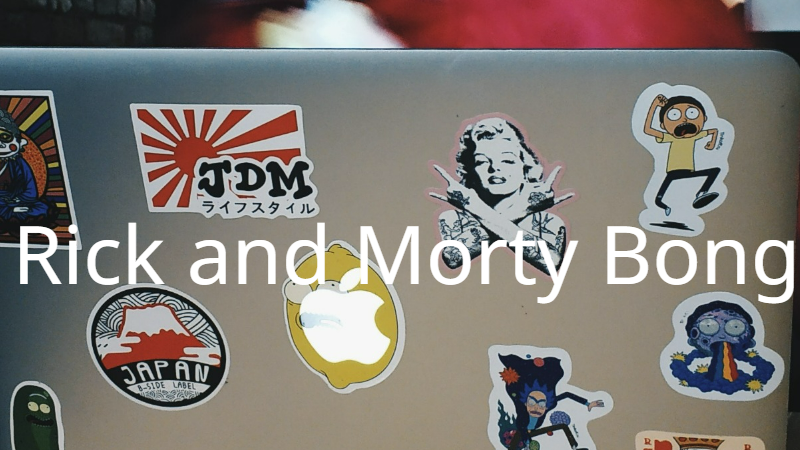 Get Schwifty with Rick and Morty Bong - The Perfect Companion for Your ...