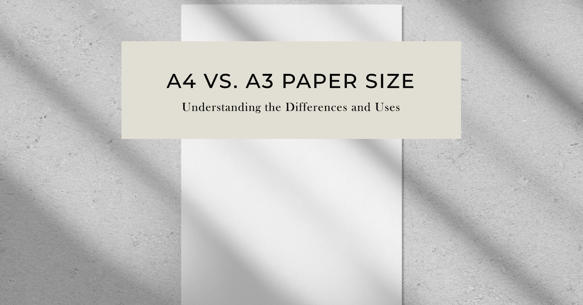 A4 vs. A3 Paper | A4 vs. A3 paper size & Uses | A-Series Paper ... A4 vs. A3 Paper | A4 vs. A3 paper size & Uses | A-Series Paper ...